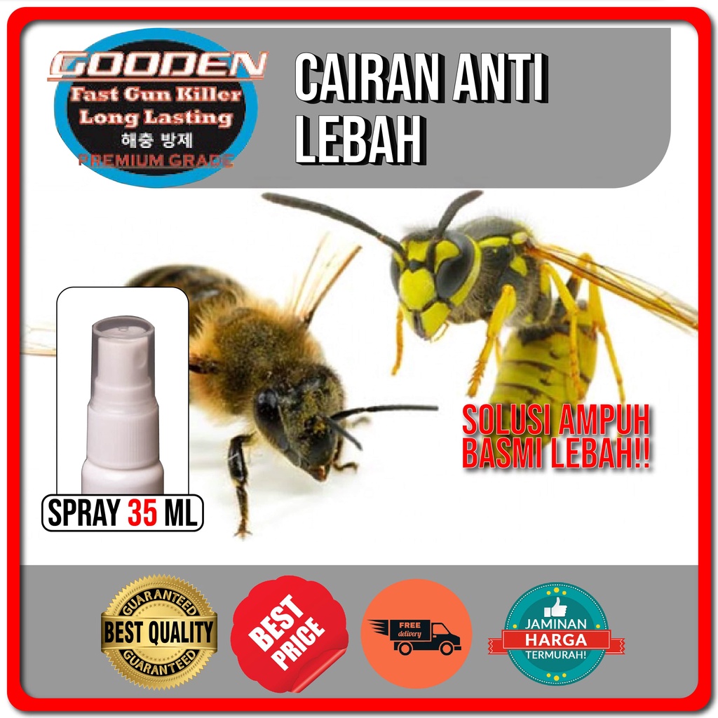 Jual OBAT PENGUSIR LEBAH TAWON KUMBANG 35 ML Pengusir Lebah Pengusir ...