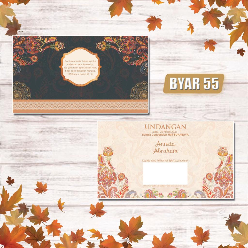 Jual Byar 55 Blanko Undangan | Undangan Murah | Blangko Undangan ...