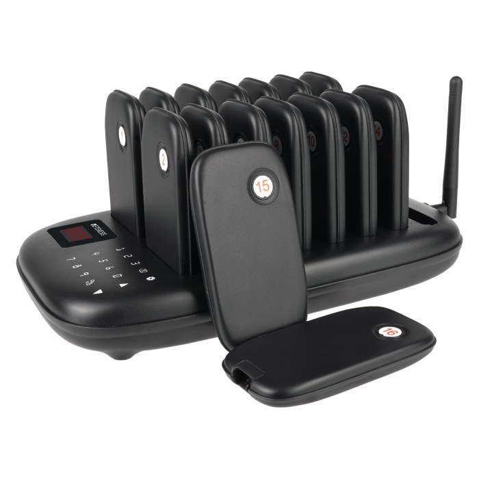 Jual Mesin Antrian Restoran - Popular Wireless Guest Paging System ...