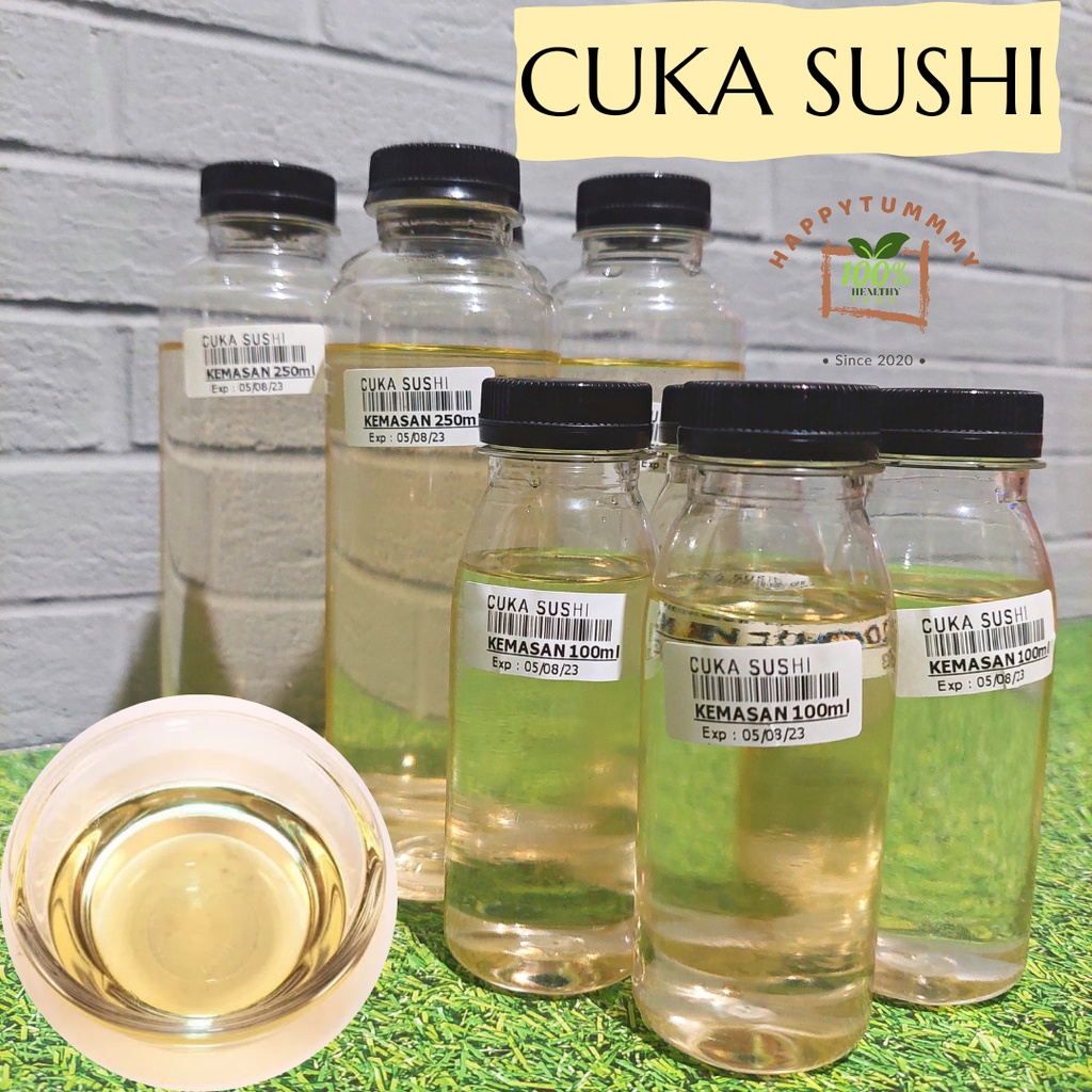 Jual HPT - Cuka Sushi Vinegar - Sushi Zu Halal 100ml 250ml | Shopee ...