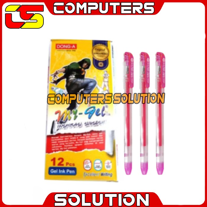 Jual Pulpen My Gel Pink / KTK | Shopee Indonesia