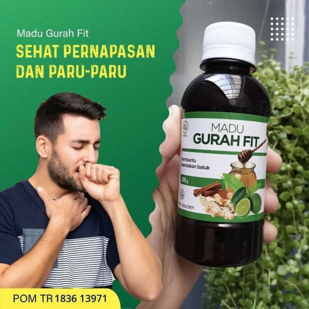 Jual Madu Gurah Fit Madu Batuk Berdahak Batuk Kering Terapi Gurah ...