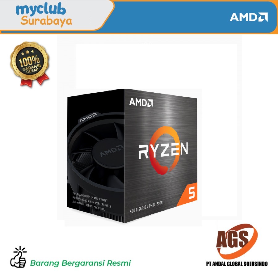 Jual AMD CPU Processor RYZEN 5 5600 | Shopee Indonesia