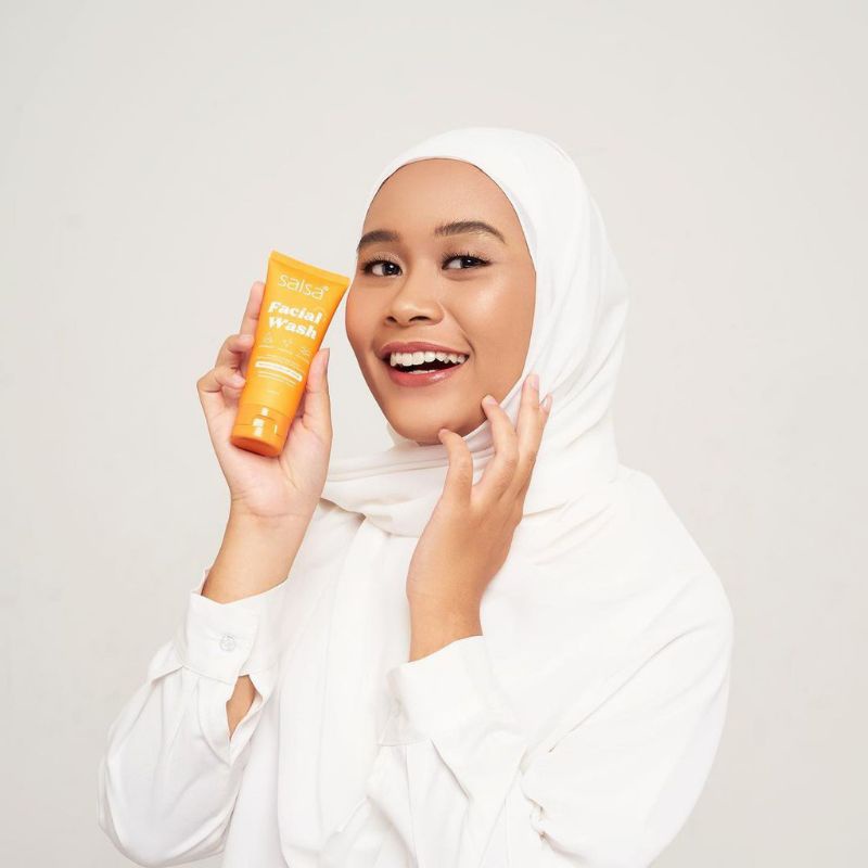 Jual SALSA FACIAL WASH GENTLE & MILD / FACIAL WASH SALSA KOSMETIK AZKIA ...