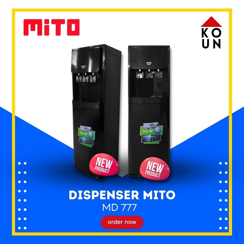 Jual (COD READY) DISPENSER MITO MD 666 / MD-666 / MD666 / MD 777 / MD-777 / MD777 GALON BAWAH ...