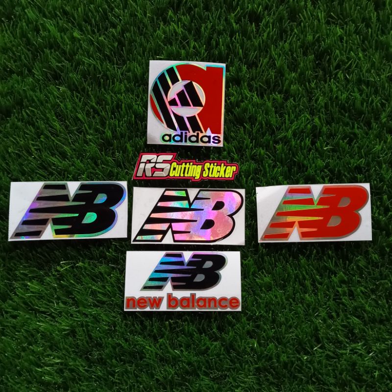 Jual STICKER CUTTING NB DAN ADIDAS 10 X 5 | Shopee Indonesia