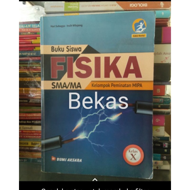 Jual Buku Siswa Fisika Sma Kelas 10 X Kelompok Peminatan Mipa Penerbit Bumi Aksara Shopee 