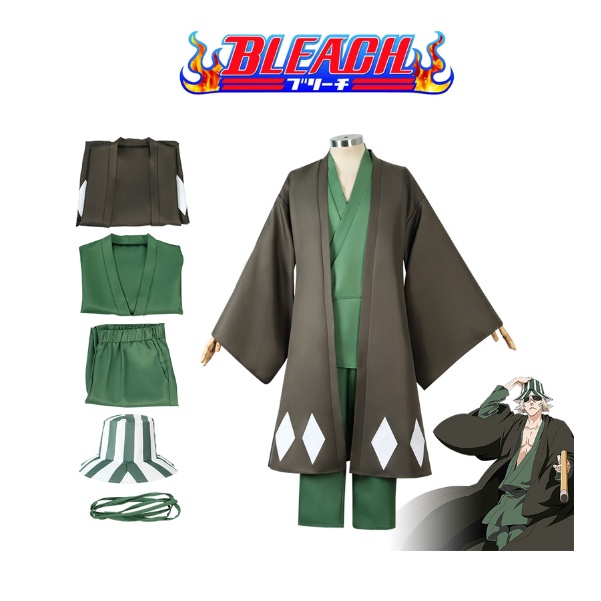 Jual Bleach cosplay Urahara Kisuke costume anime clothing for men ...