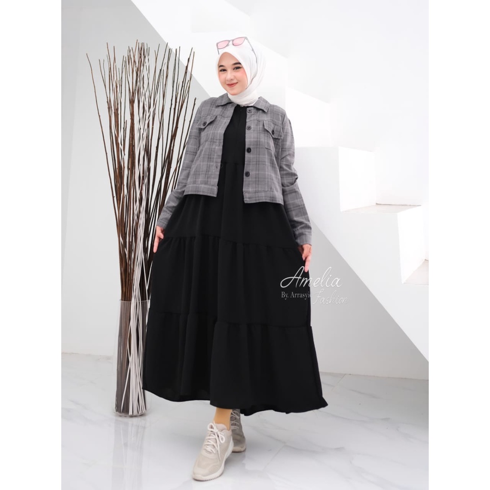 Jual GAMIS SET OUTER MAXI MIDI BLEZER SEIRA RGW DAN AMELIA MOTIF ...