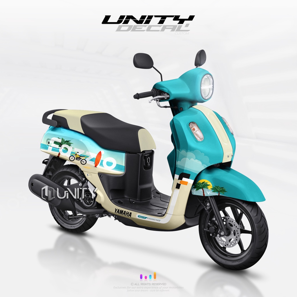 Jual Decal FAZZIO Stiker Fullbody YAMAHA FAZZIO 2022 2023 Summer Fun ...