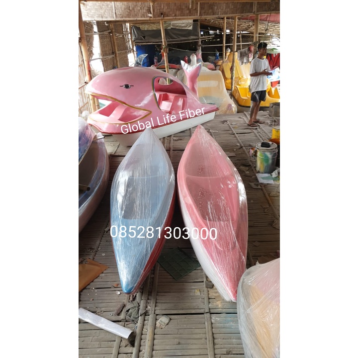 Jual Perahu Sampan Fiberglass, Perahu Wisata, Perahu Fiber, Perahu ...