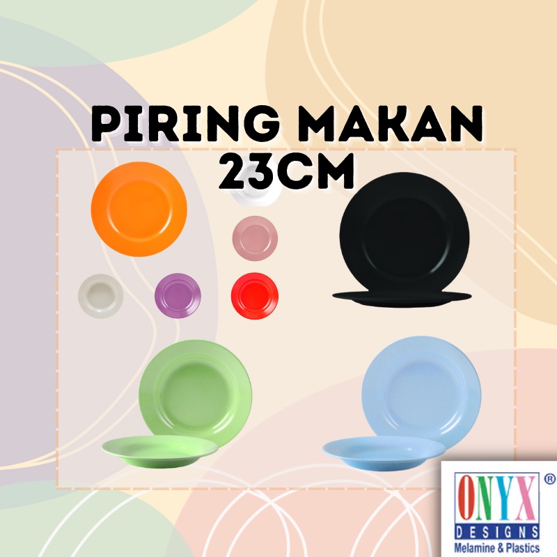 Jual Piring Makan Melamin 23cm - Mangkuk Melamin 18cm -13cm - 11cm ...