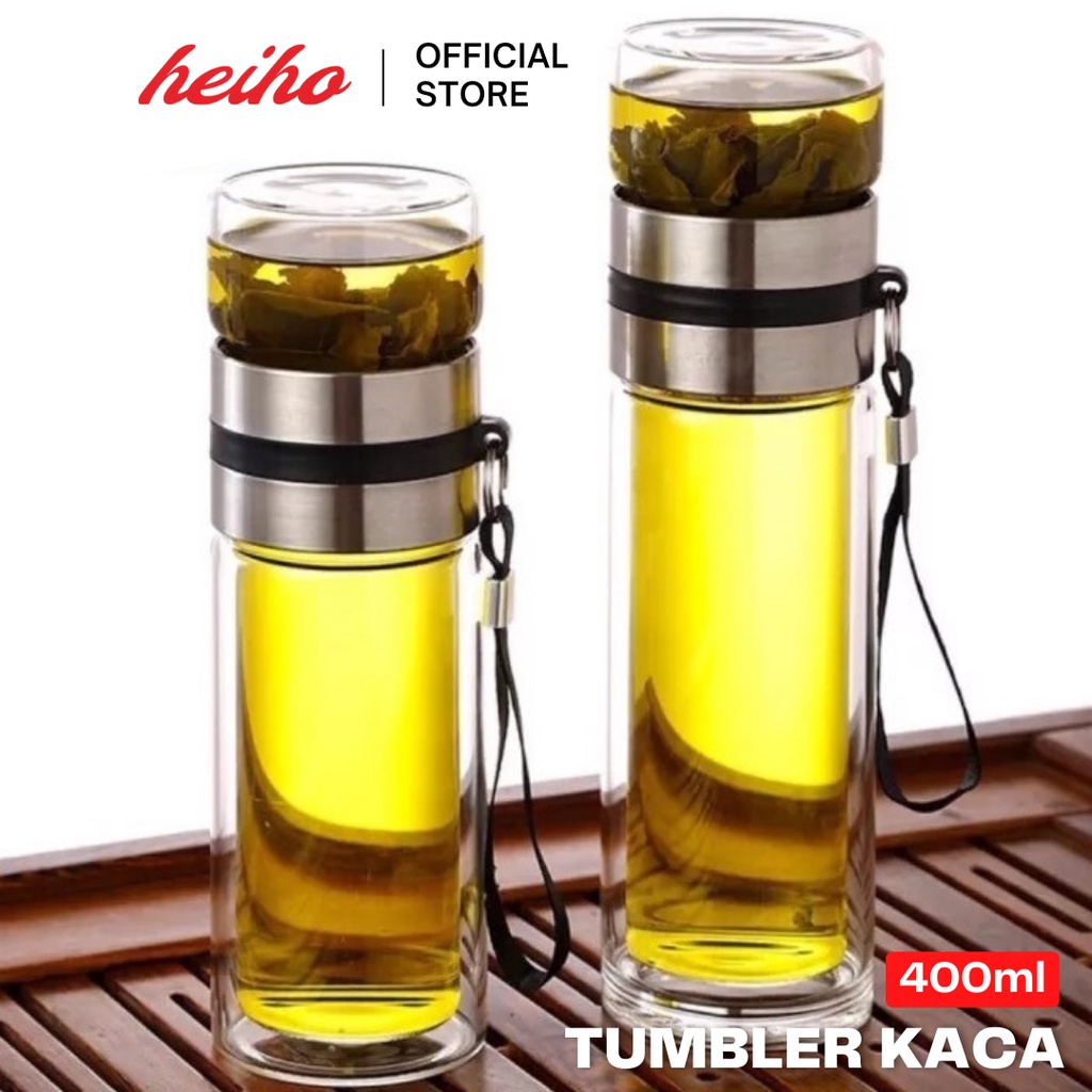 Jual Botol Infused Water Kaca Portable Tumbler Tea Separation Cups ...