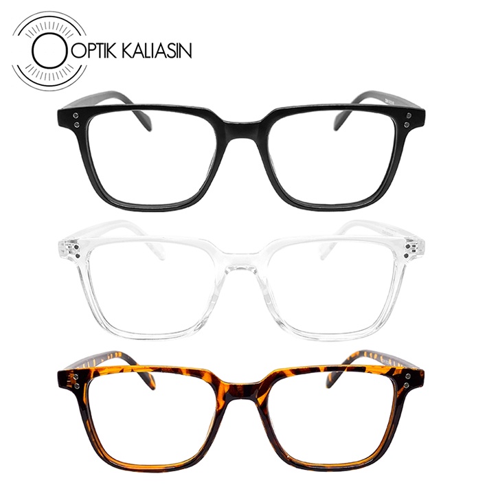 Jual OPTIK KALIASIN - Frame kacamata pria wanita kotak vintage ZAYDE minus plus anti radiasi ...