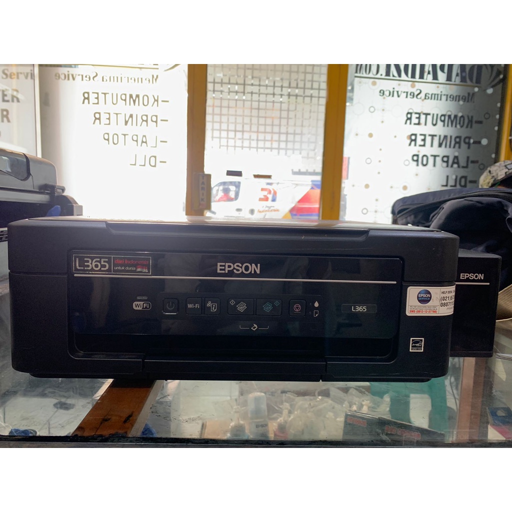 Jual Printer EPSON L365 Second Mulus Bergaransi | Shopee Indonesia