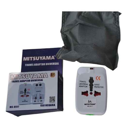 Jual Adaptor traveler All in one travel adapter steker colokan universal konverter colokan EU ...