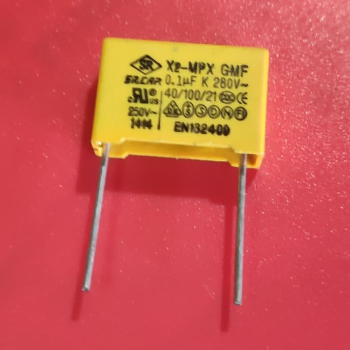 Jual kapasitor capasitor mkm mkt mkp 0.1uf 275v 104 275v | Shopee Indonesia