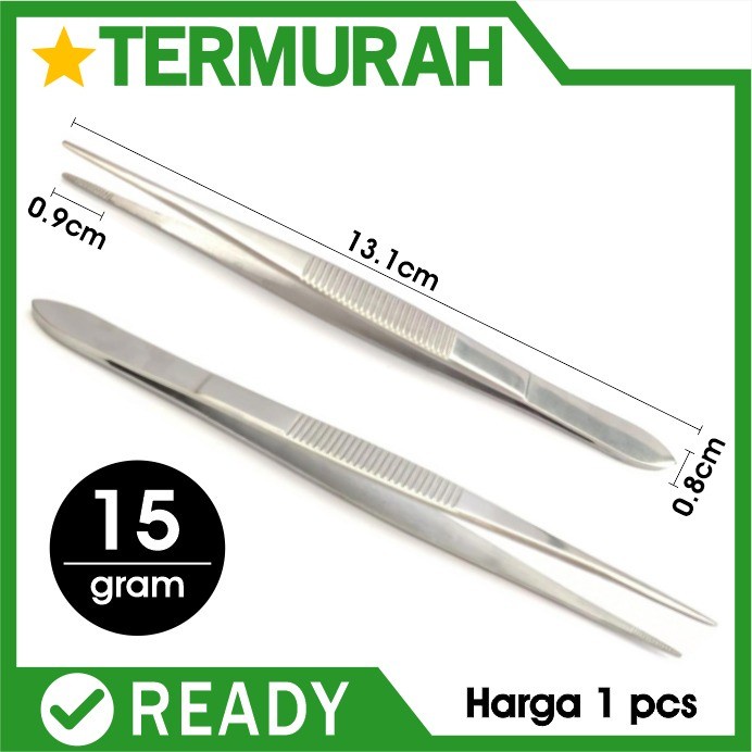 Jual PINSET anatomy anatomi pincet anatomis stainless BKN chirugis ...