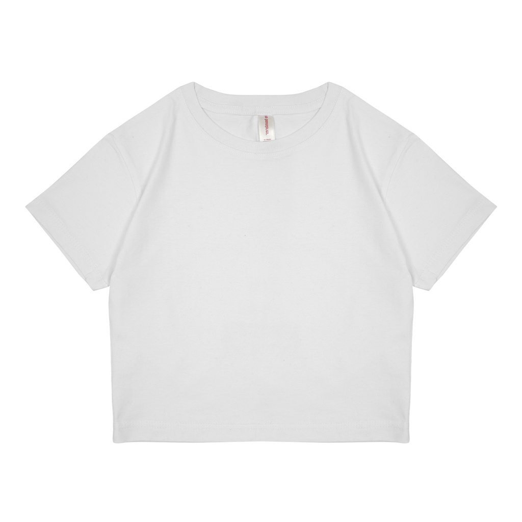 Jual Kaos Crop Top Polos Putih | Shopee Indonesia