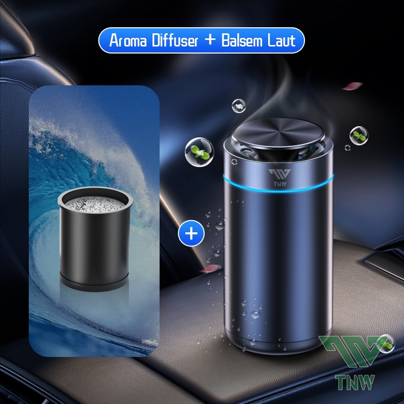 Jual TNW Aromaterapi Diffuser Mini Air Purifier Mobil Ion Negatif ...