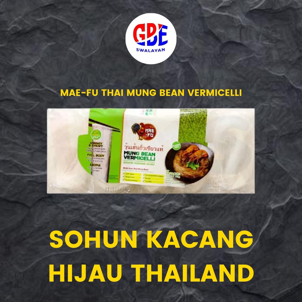 Jual Mae-Fu Thai Mung Bean Vermicelli | Sohun Kacang Hijau Import ...