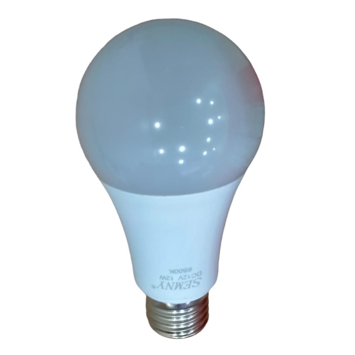 Jual Bohlam Lampu LED DC 12V 12W E27 Putih SY-228 Fitting Ulir E27 SEMNY | Shopee Indonesia