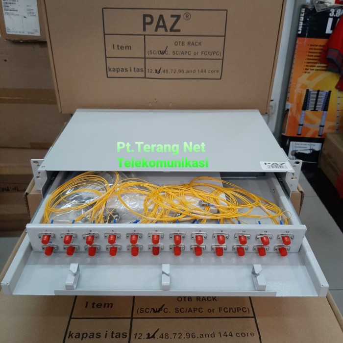 Jual Mdo Otb Rack 24 Core Paz Lengkap Adaptor + Pigtail Fc Multimode ...