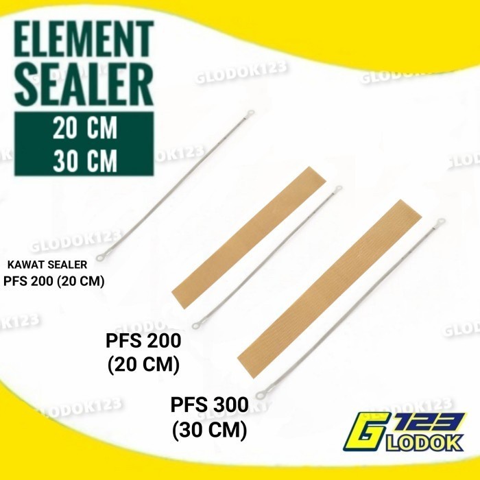Jual Kawat Element Elemen Pres Plastik Impulse Sealer | Shopee Indonesia