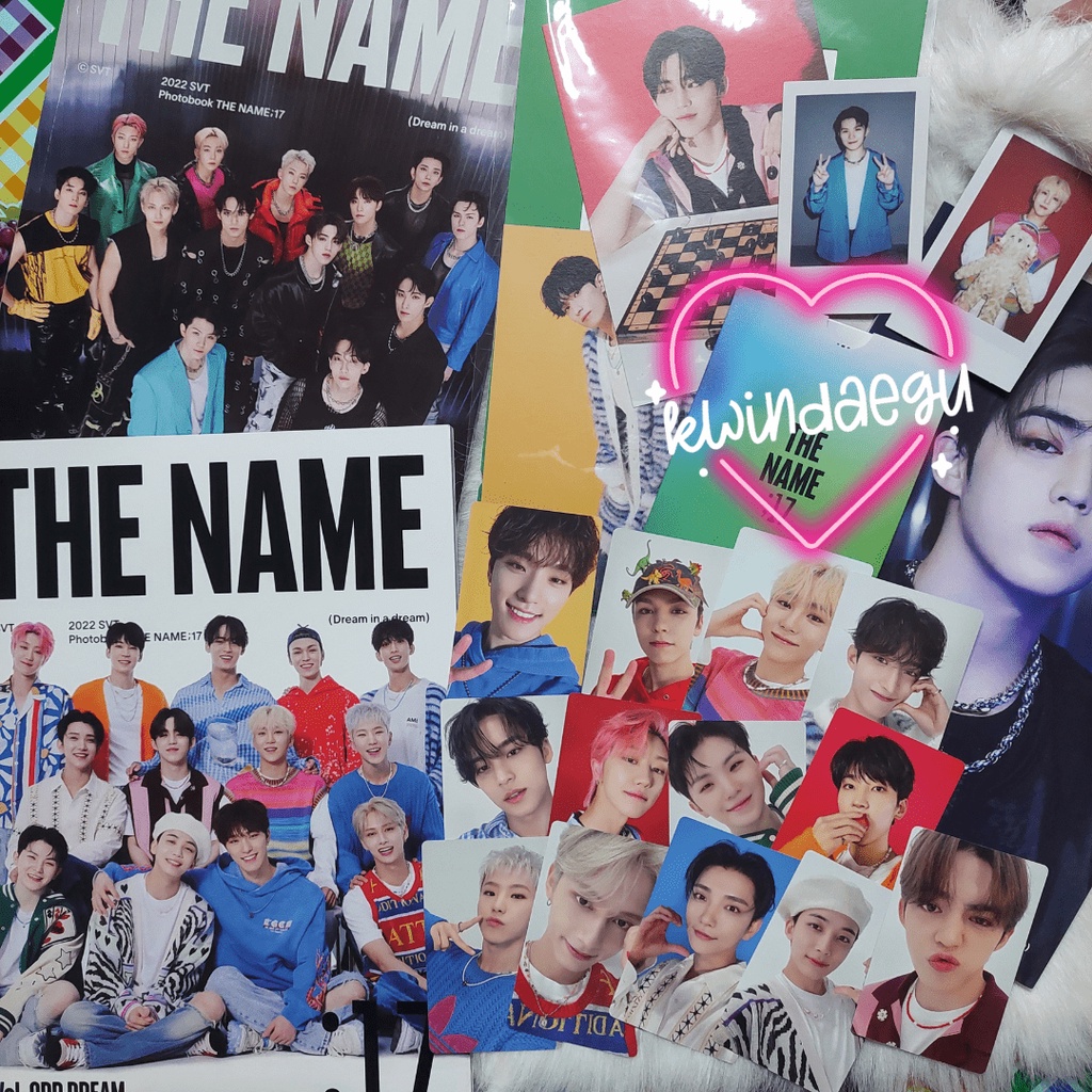 Jual SEVENTEEN SVT PHOTOBOOK THE NAME; 17 [SHARING] | Shopee Indonesia