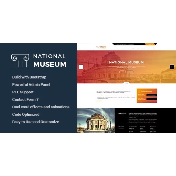 Jual Museum - Responsive WordPress Theme | Shopee Indonesia