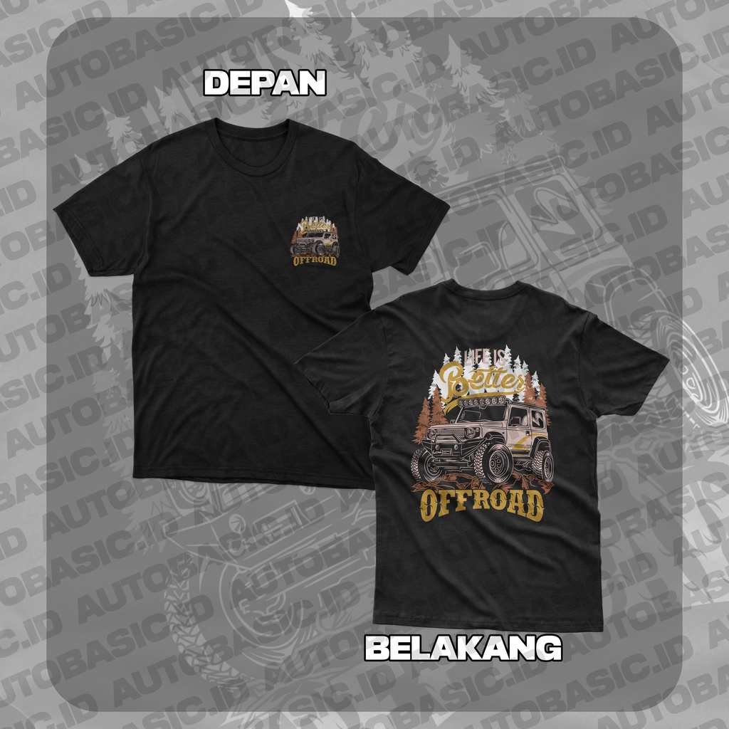 Jual Baju Kaos Otomotif - Jimny Offroad | Shopee Indonesia