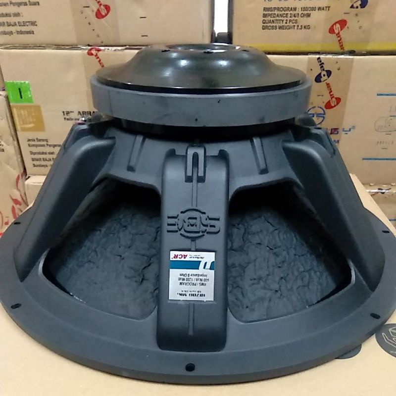 Jual SPEAKER ACR DELUXE 18" 18700 MK¹ DLX SUBWOOFER 1200 WATT | Shopee ...