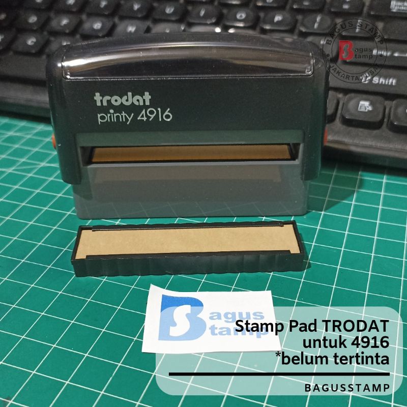 Jual Stamp Pad Self ink Shiny Trodat / Bantalan Stempel Shiny Trodat ...