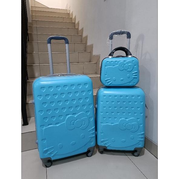 Jual Koper Hello Kitty Set 3 (12inch + 20 inch + 24 inch ) (C9Z-IP ...
