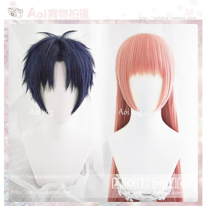 Jual {SuryaStore} WIG COSPLAY AOI WOTAKU NI KOI WA MUZUKASHII NARUMI MOMOSE HIROTAKA - NARUMI ...