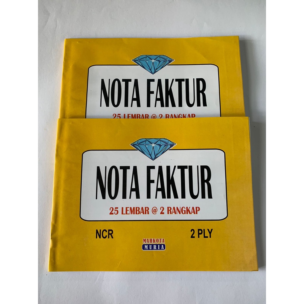 Jual Nota Faktur 2 Rangkap, Nota Bon Faktur Ukuran Besar | Shopee Indonesia