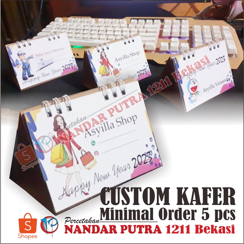 Jual Kalender Mini 2023 / Kalender Duduk Meja Kecil 2023/Souvenir ...