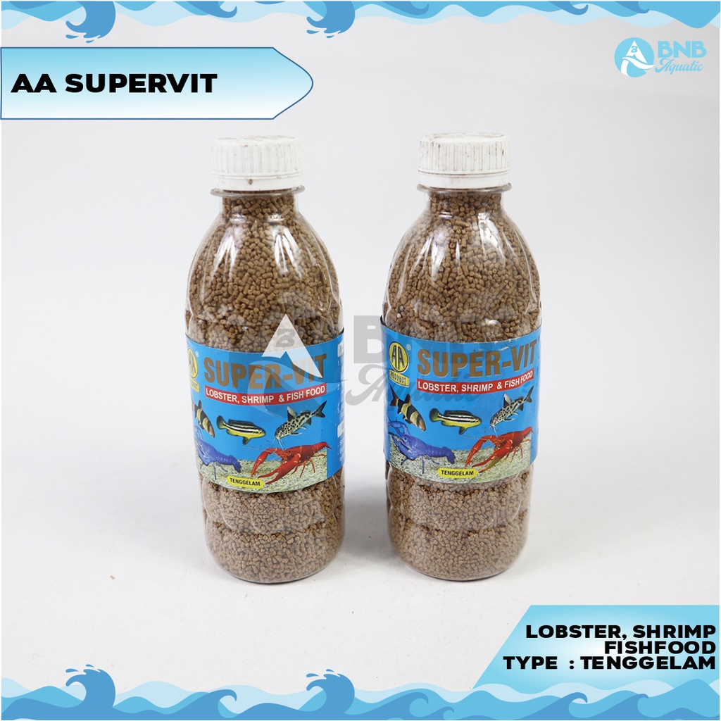 Jual Super-Vit Lobster / pakan udang / lobster / pakan ikan tenggelam ...