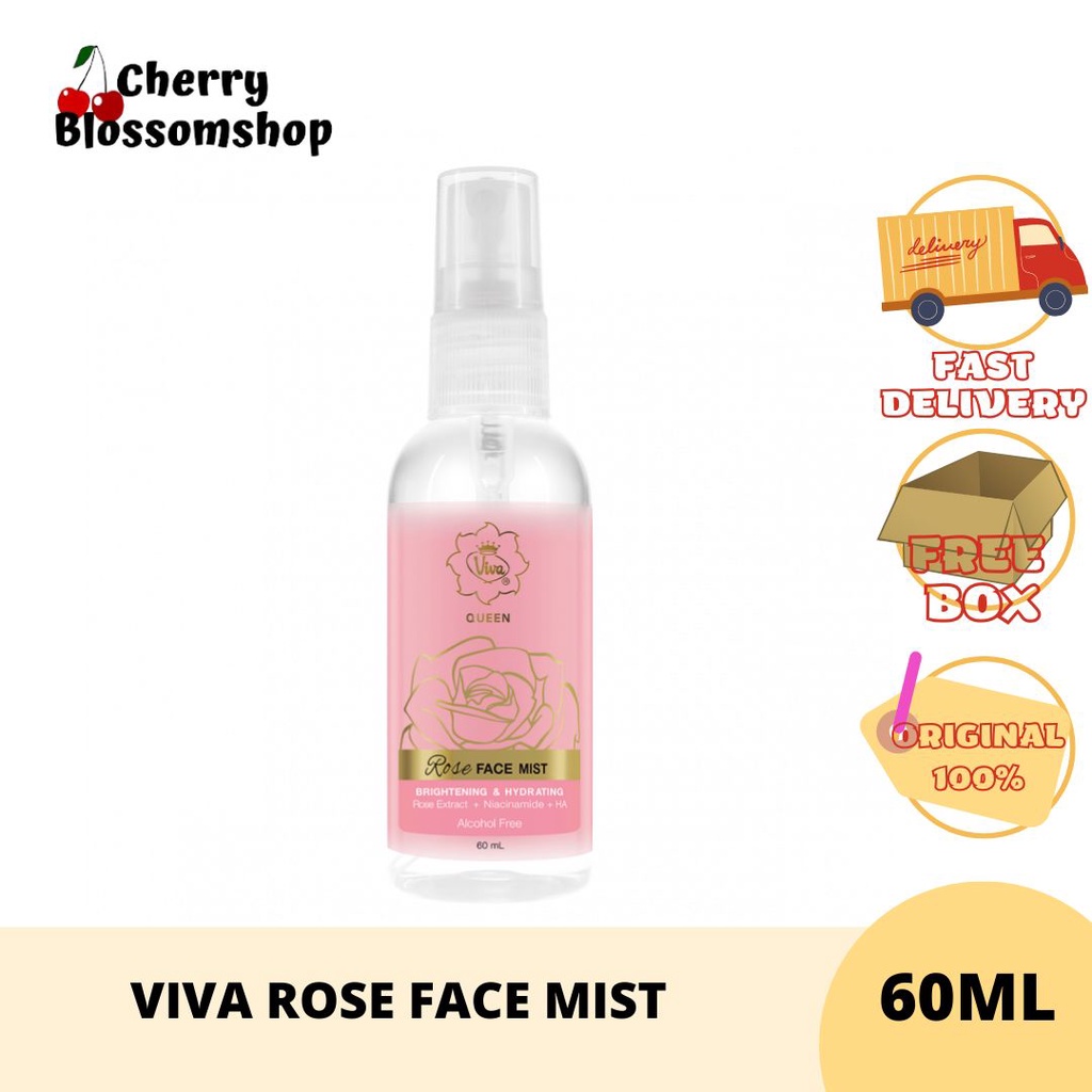 Jual VIVA ROSE FACE MIST 60ML | Shopee Indonesia