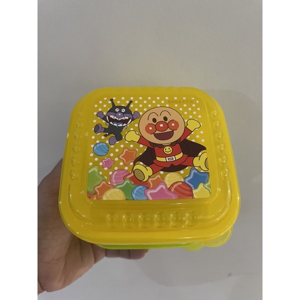 Jual Anpanman Square Lunch Box, Kotak bekal Anpanman isi 2 | Shopee ...