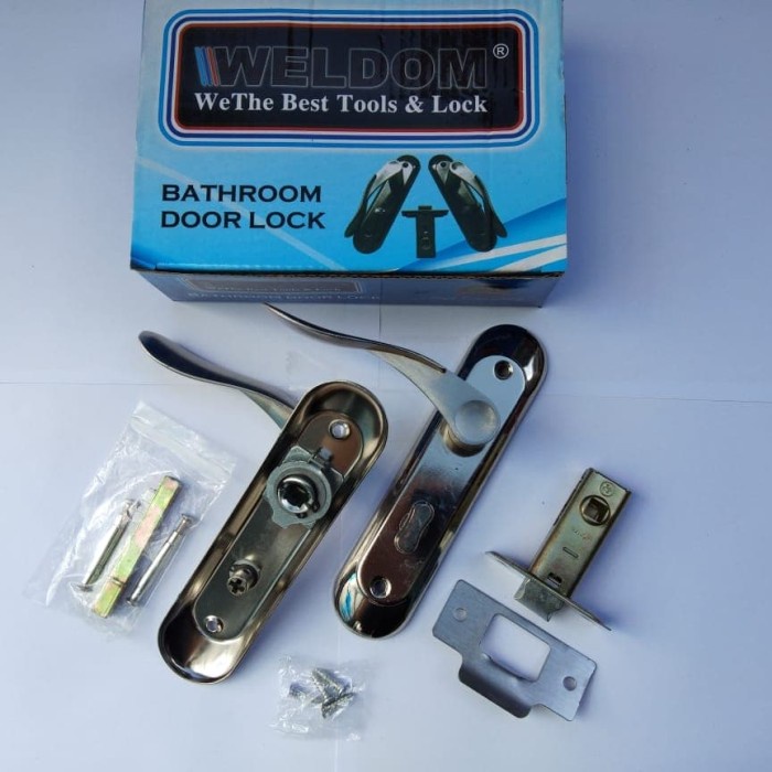 Jual Gagang Kunci Pintu Kamar Mandi Kct 040/Bathroomdoor Lock/Gagang ...