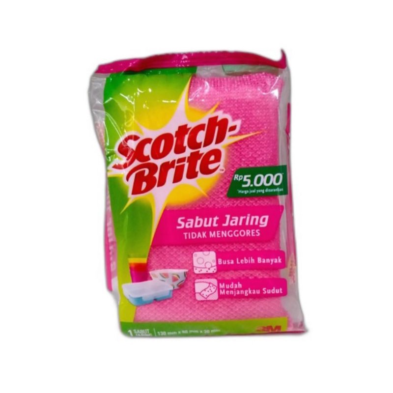 Jual SCOTCH BRITE SABUT JARING 3M | Shopee Indonesia