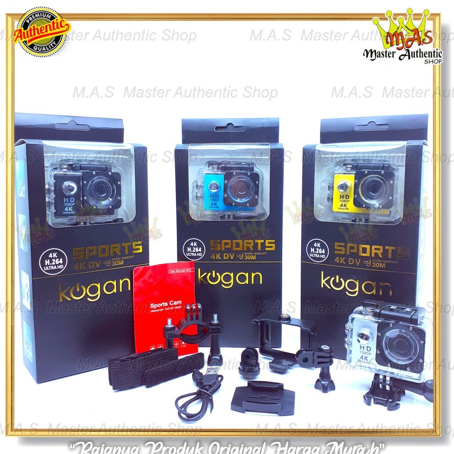 Jual Sportcam Kogan 4K Non Wifi Camera Action Cam - Kamera Sport Kogan ...