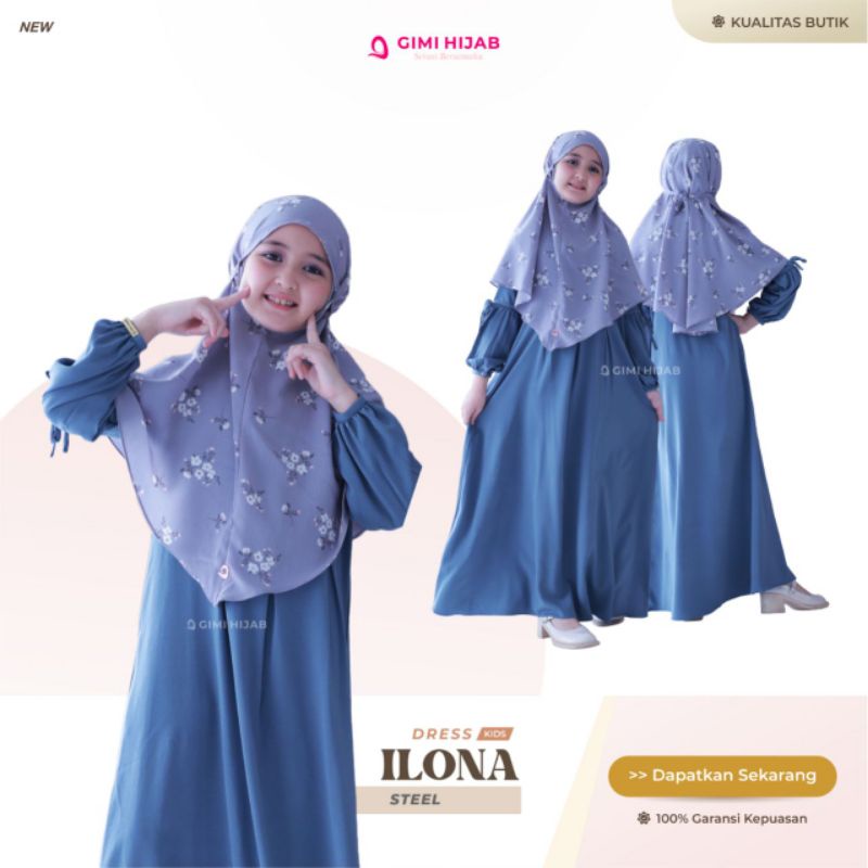 Jual Ilona Dress Kids (New) | Shopee Indonesia