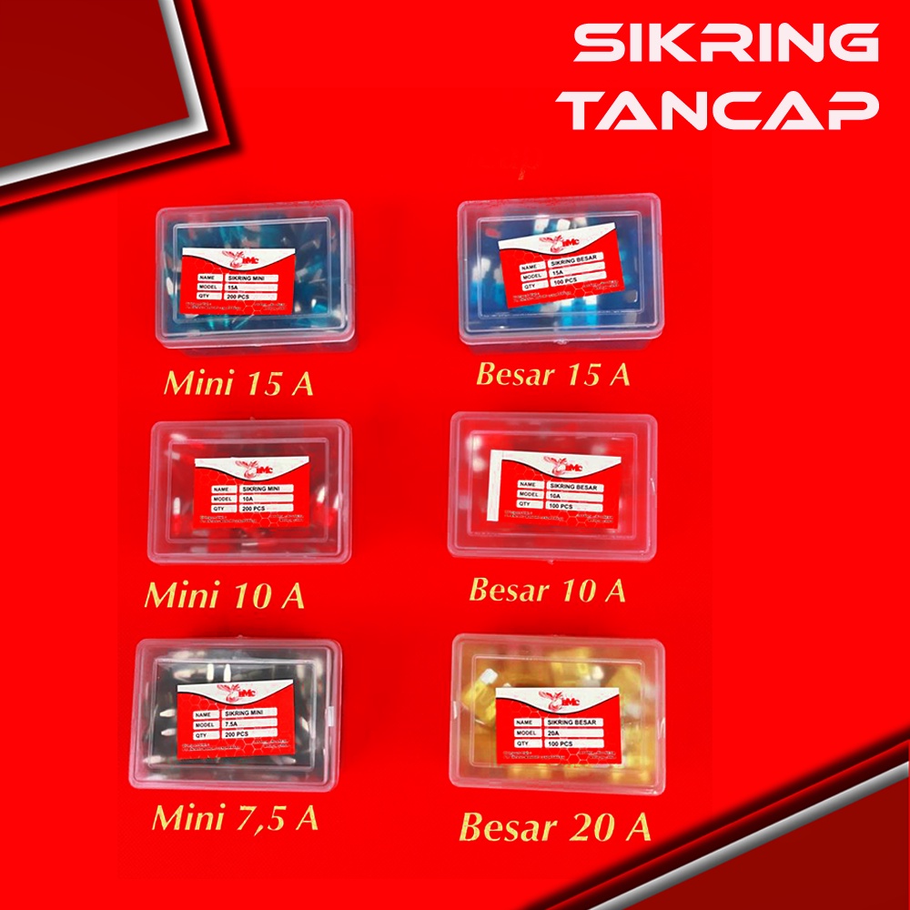 Jual Sikring Tancap/Sekring Tancap Berbagai Ukuran | Shopee Indonesia