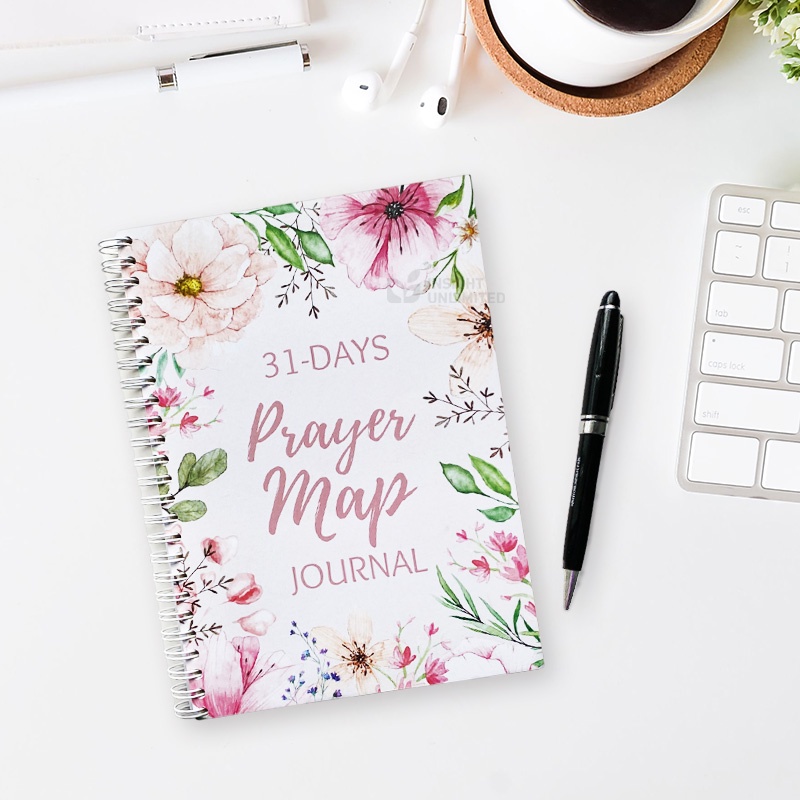 Jual 31-Days Prayer Map Journal | Shopee Indonesia