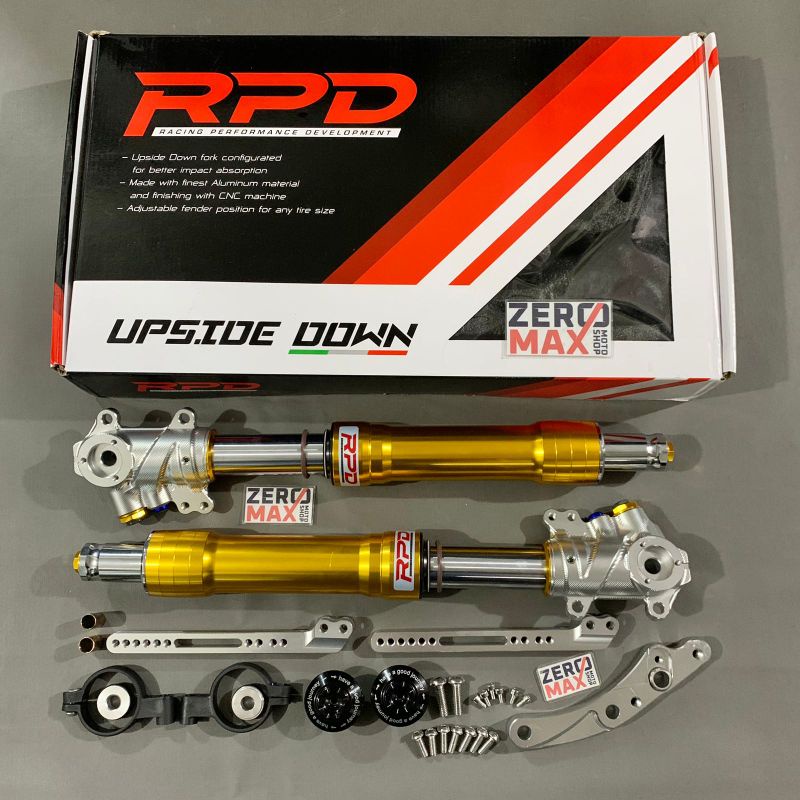 Jual Shock Shockbreaker Suspensi Depan Upside Down RPD NMAX Old 2015 ...