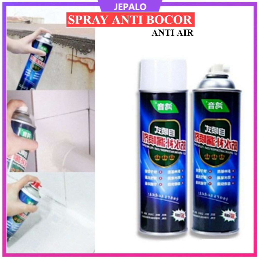 Jual Spray Anti Bocor Semprotan Waterproof Pelapis Dinding Atap Spray ...