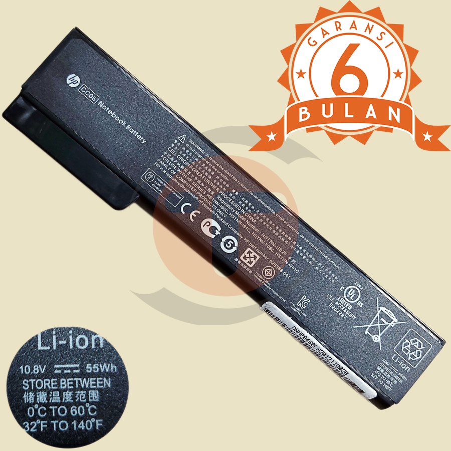 Jual Baterai Untuk HP Probook 6360b 6360t 6460b 6465b 6470b 6475b 6560b ...