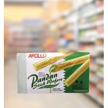 Jual Apollo Stik Wafer 24s Pandan | Shopee Indonesia
